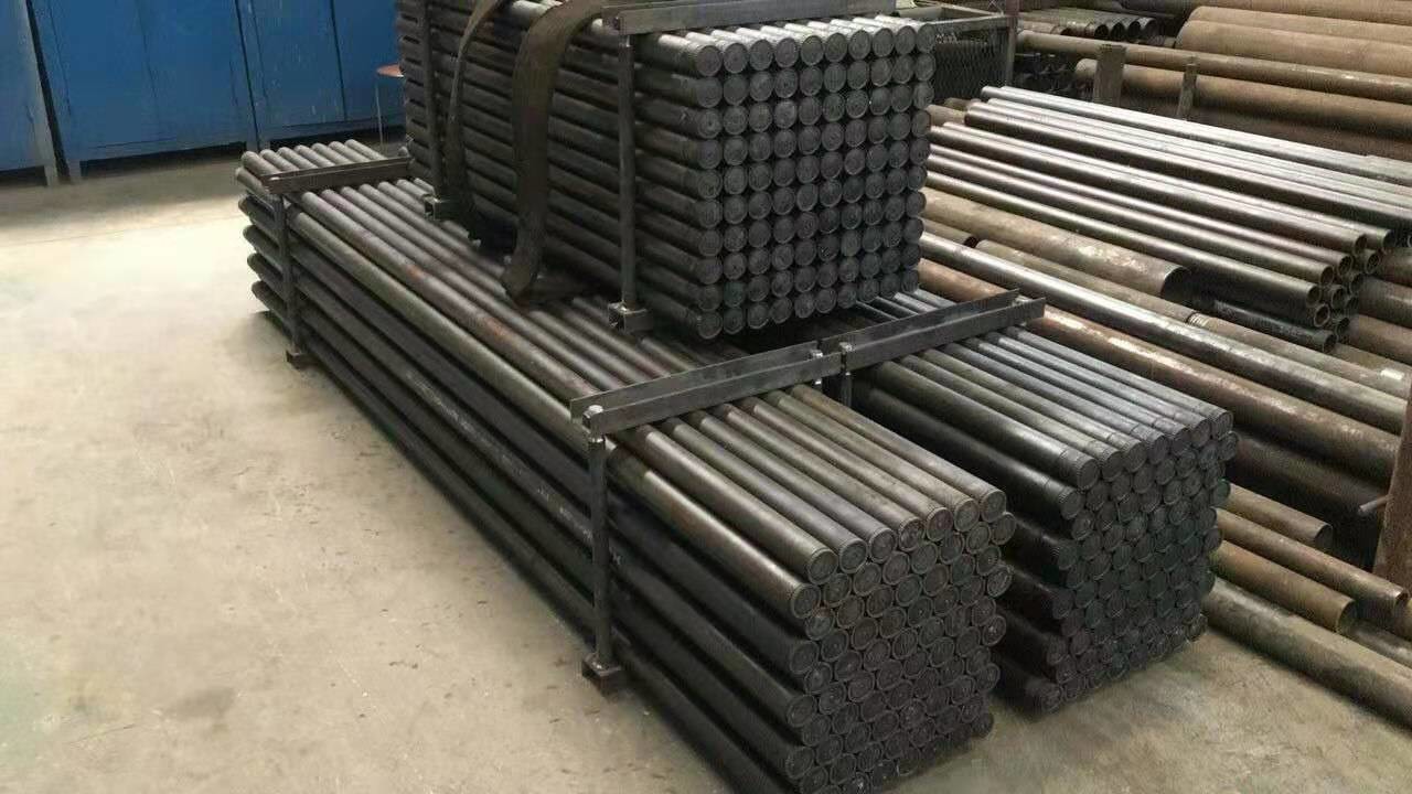 Panjang 3m Dia 70mm Casting Rock Drill Rods / Pipe Untuk Geological ...